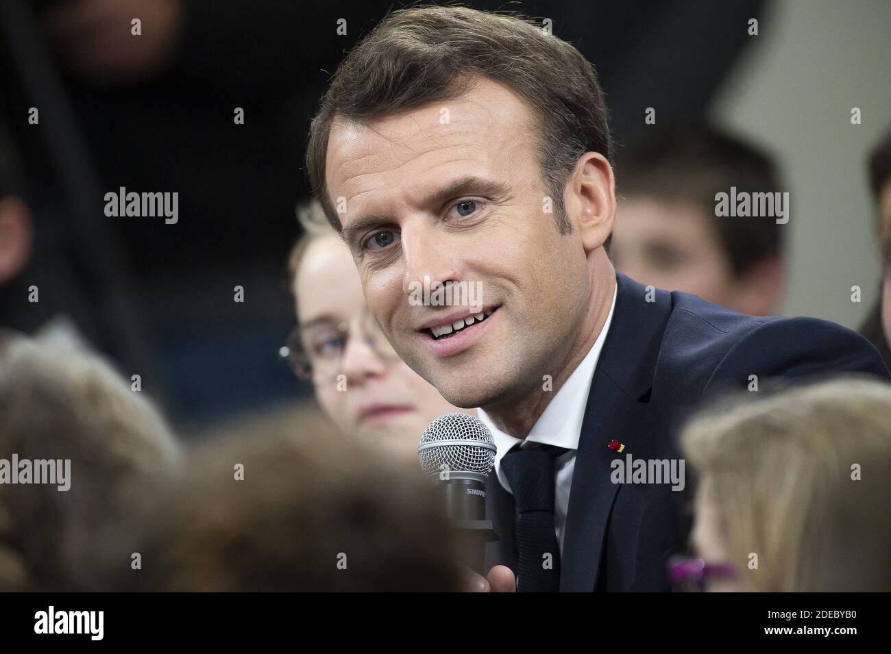 Emmanuel macron children hi-res stock photography and images - Alamy