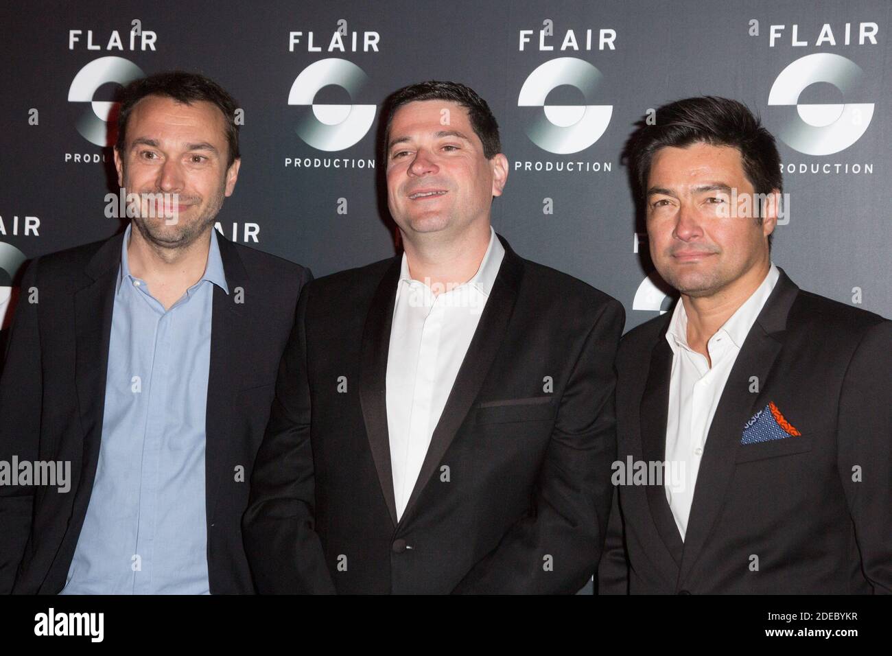 Guillaume Roy, Laurent Ramamonjiarisoa, Christophe Fevrier attends ...