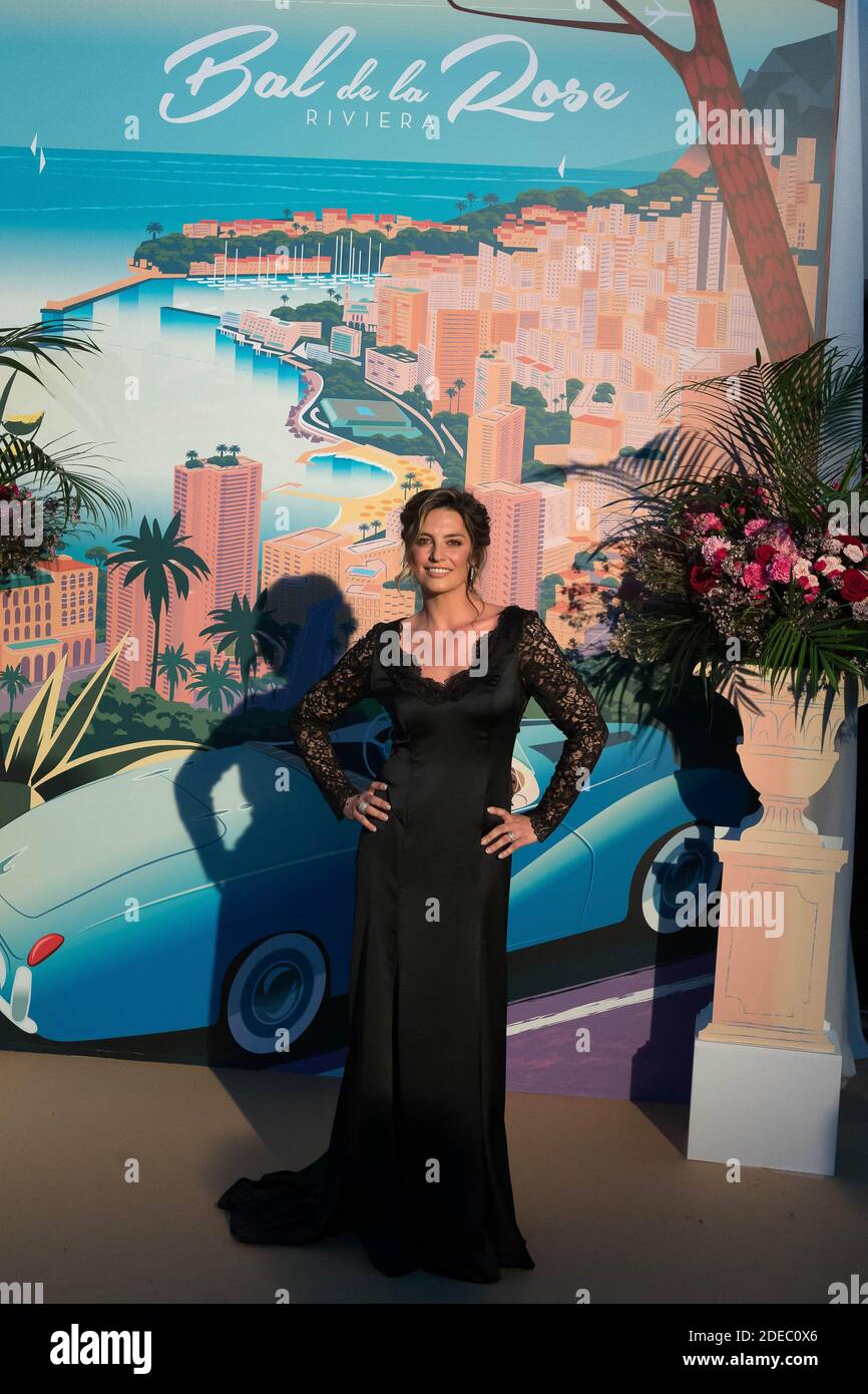 Actress Laetitia Milot attends the Rose Ball 2019 at Sporting in Monaco ...