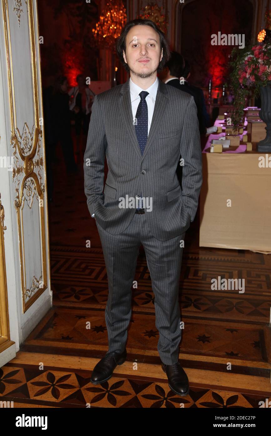 Martin Rey-Chirac lors de la soirée de Gala de la Fondation Claude ...