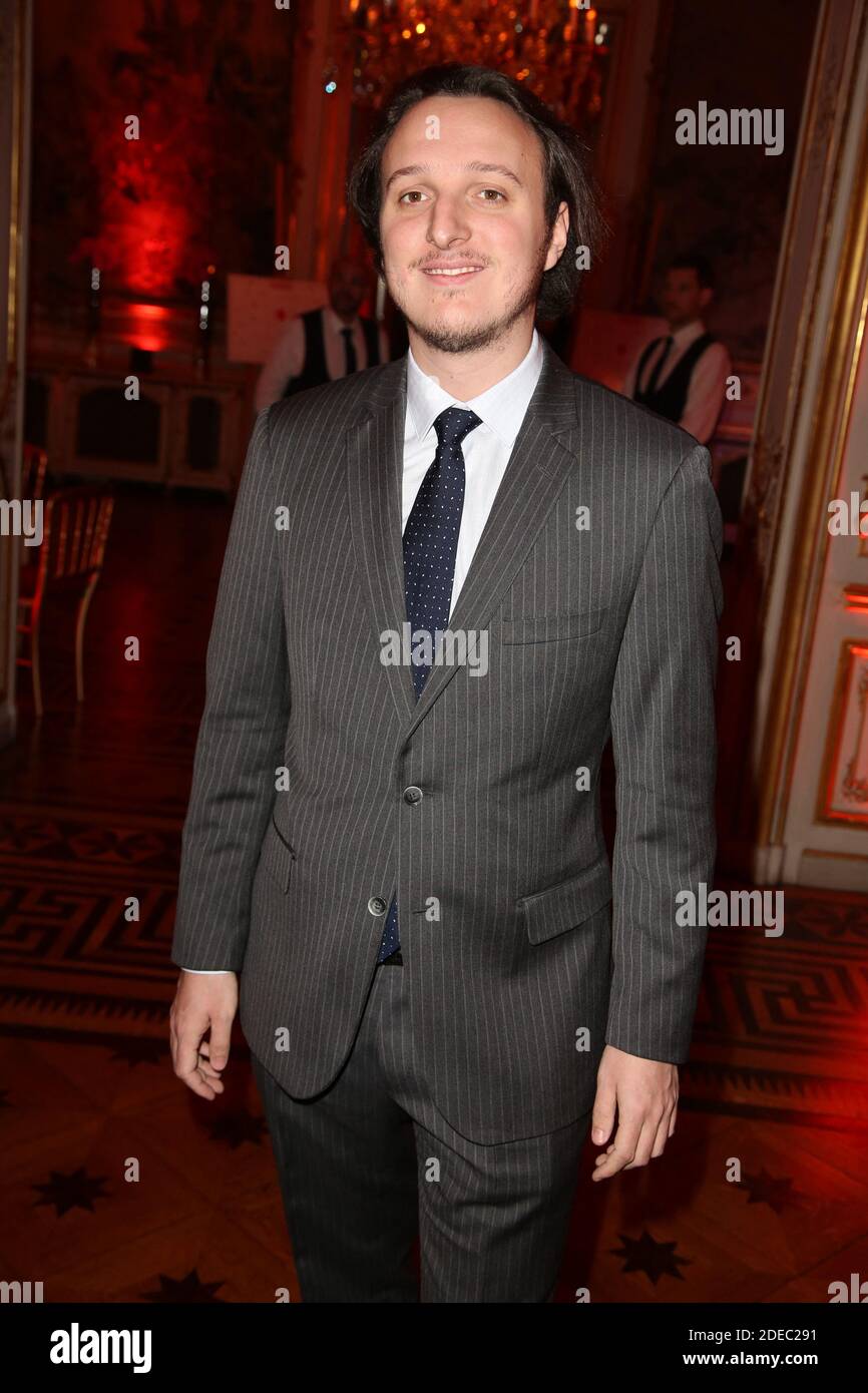Martin Rey-Chirac lors de la soirée de Gala de la Fondation Claude ...