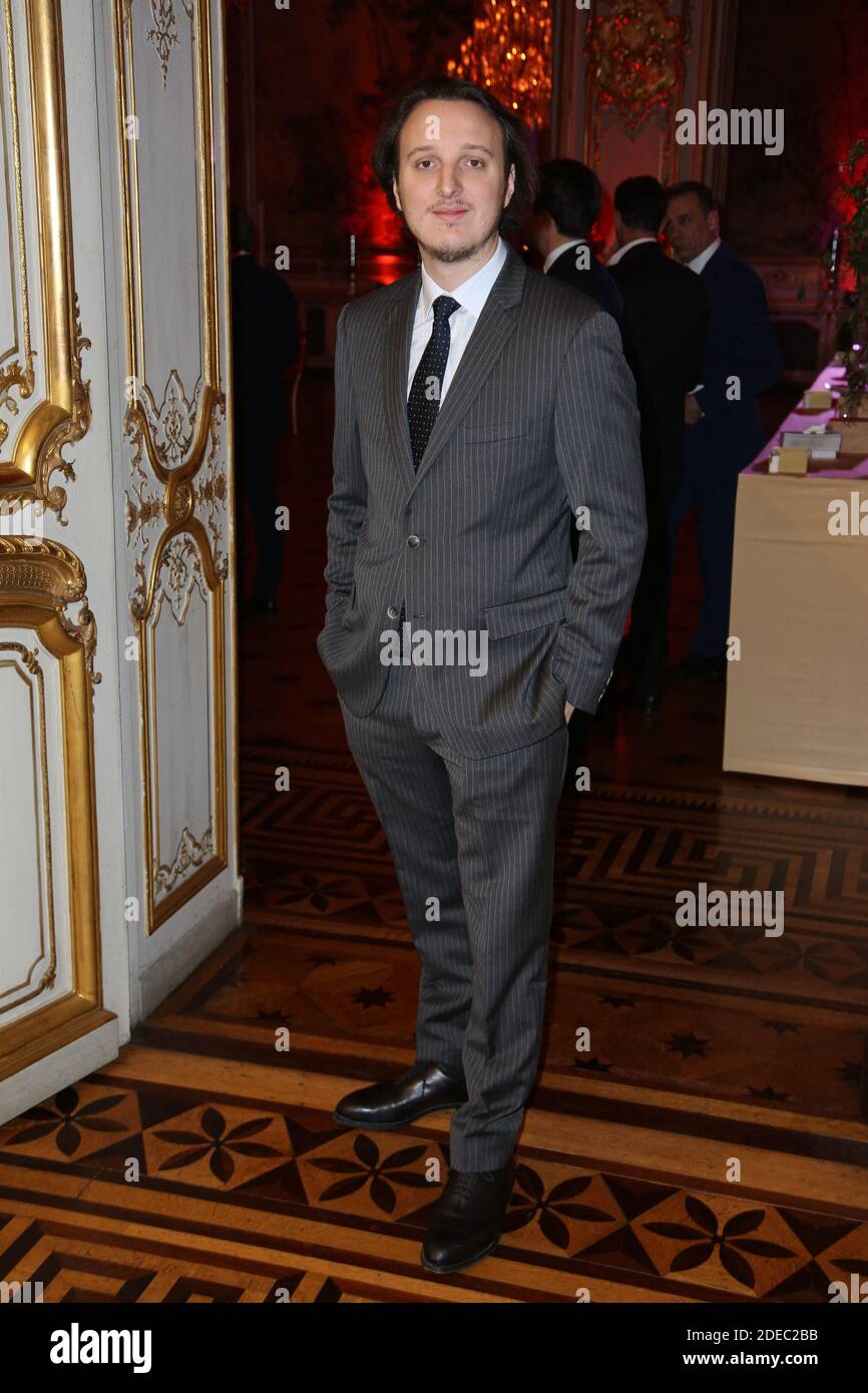 Martin Rey-Chirac lors de la soirée de Gala de la Fondation Claude ...