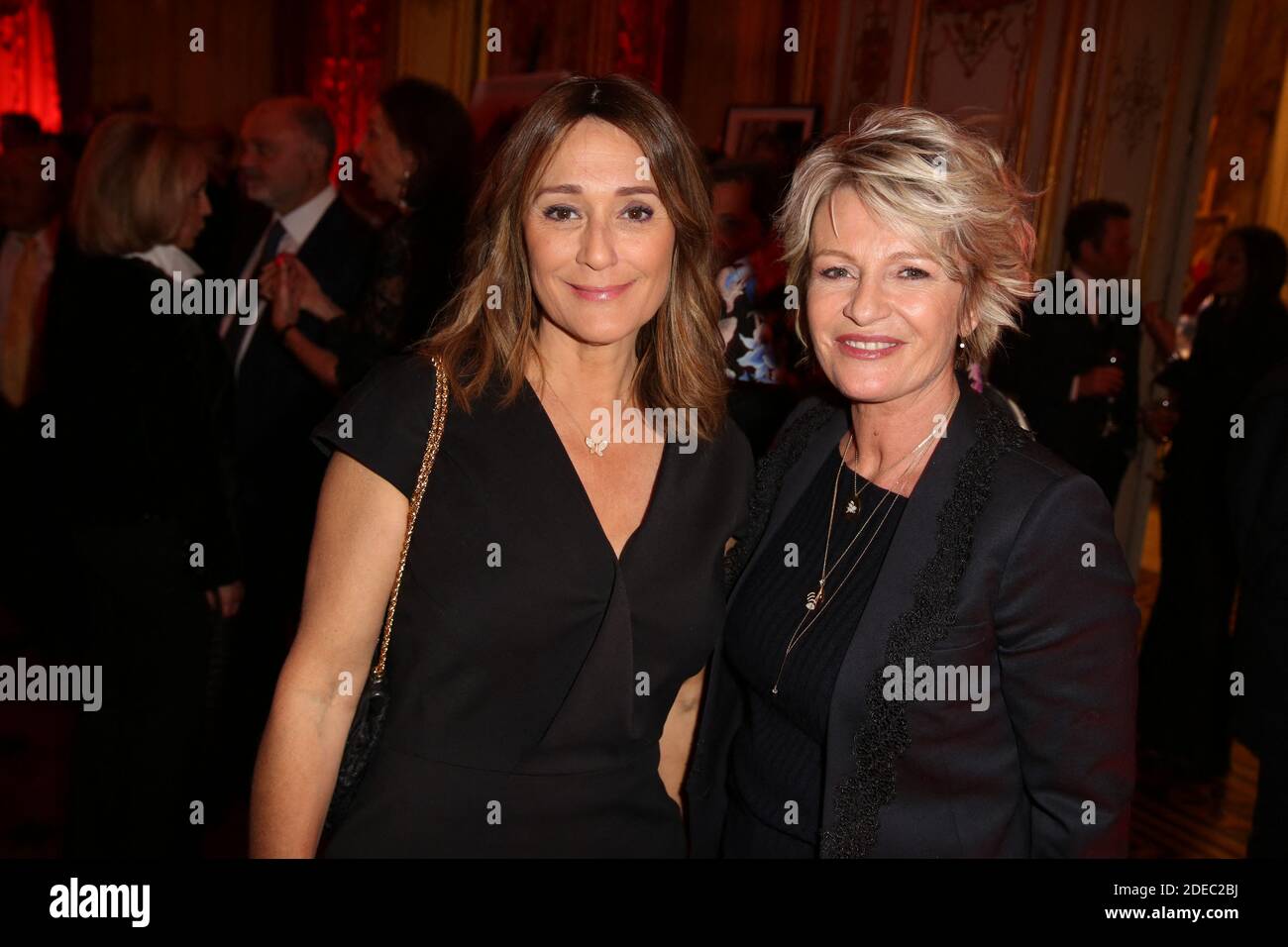Daniela Lumbroso et Sophie Davant lors de la soirée de Gala de la ...