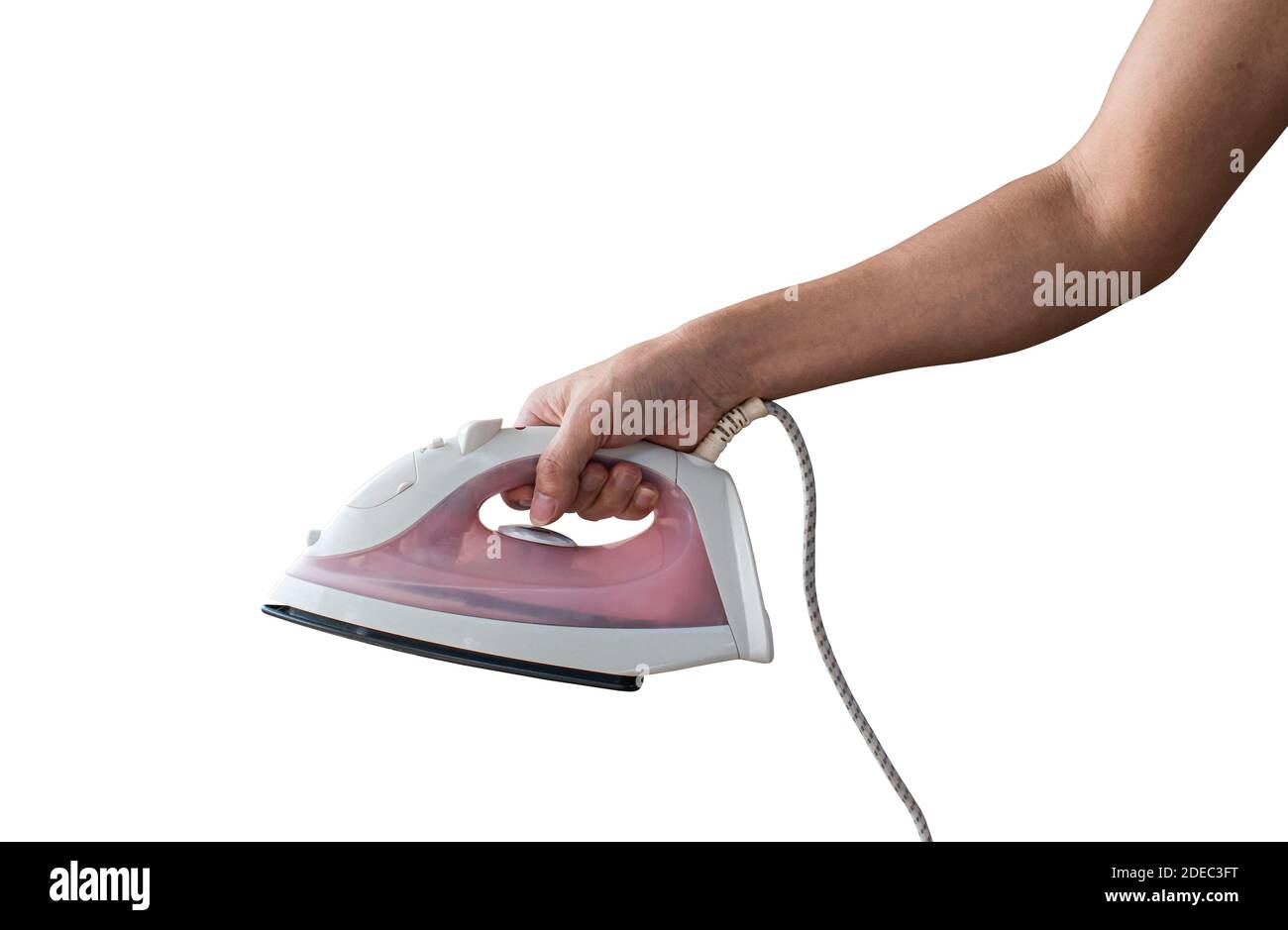 Hand holding steam iron isolated hi-res stock photography and images ...
