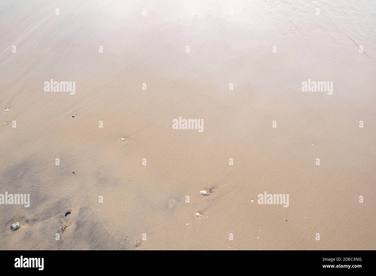 Close up of sand texture on the beach for Summer background and summer ...