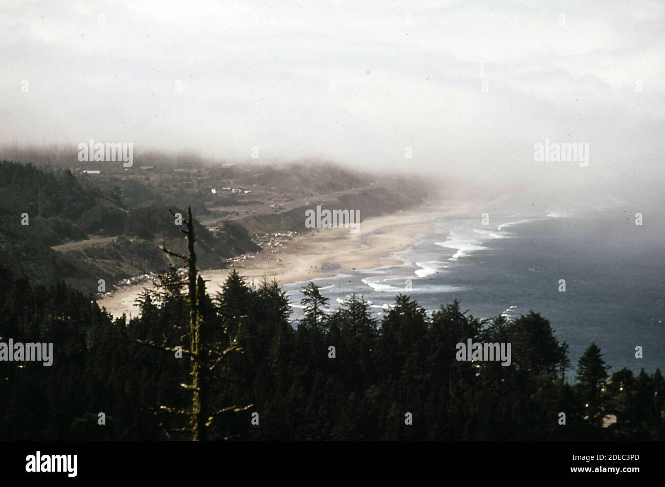 1970s foggy oregon coast hi-res stock photography and images - Alamy