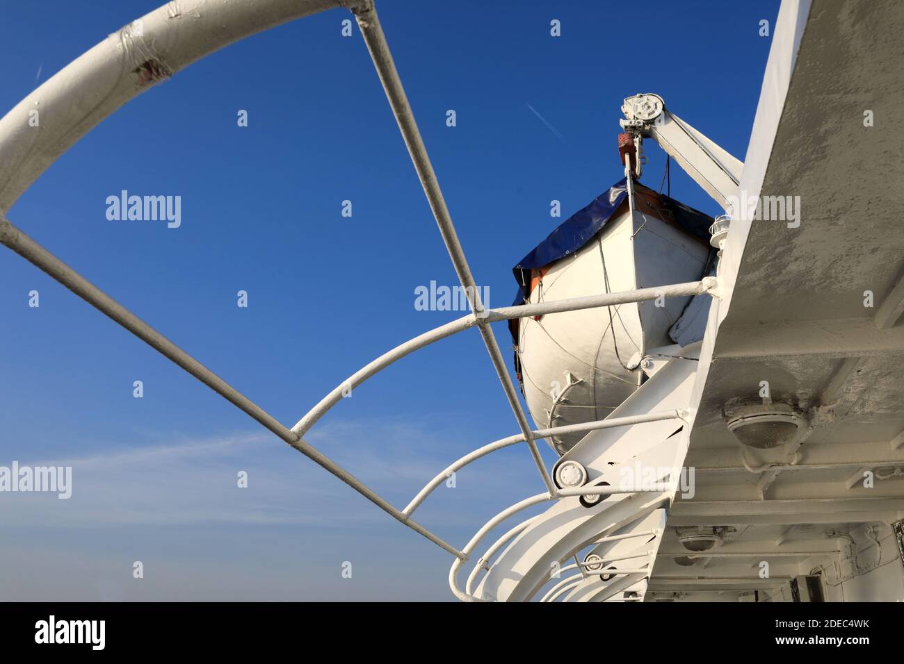 Top view lifeboat hi-res stock photography and images - Alamy