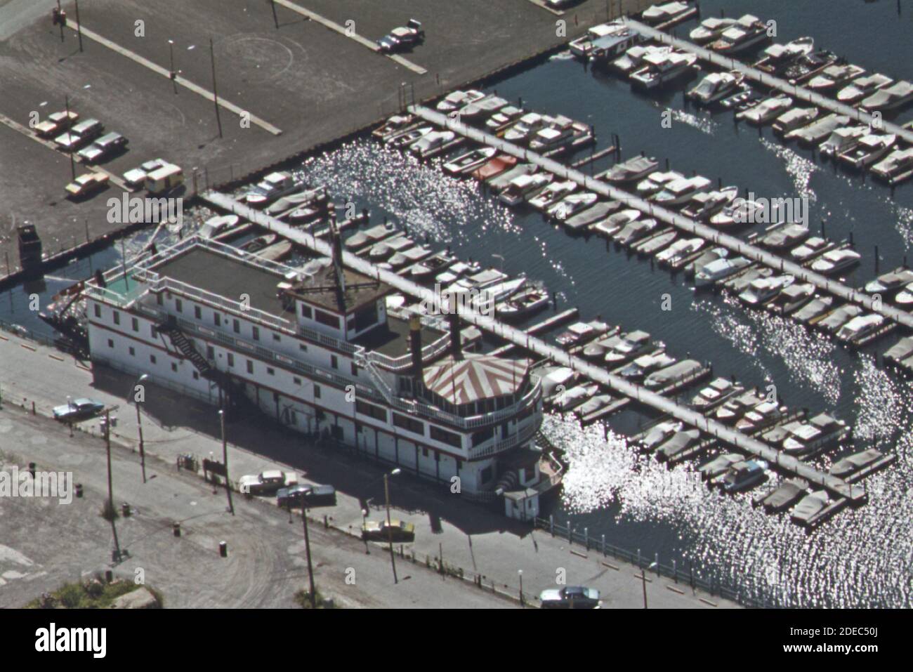 1970s Photo (1973) - Niagara River marina on the Buffalo waterfront ...
