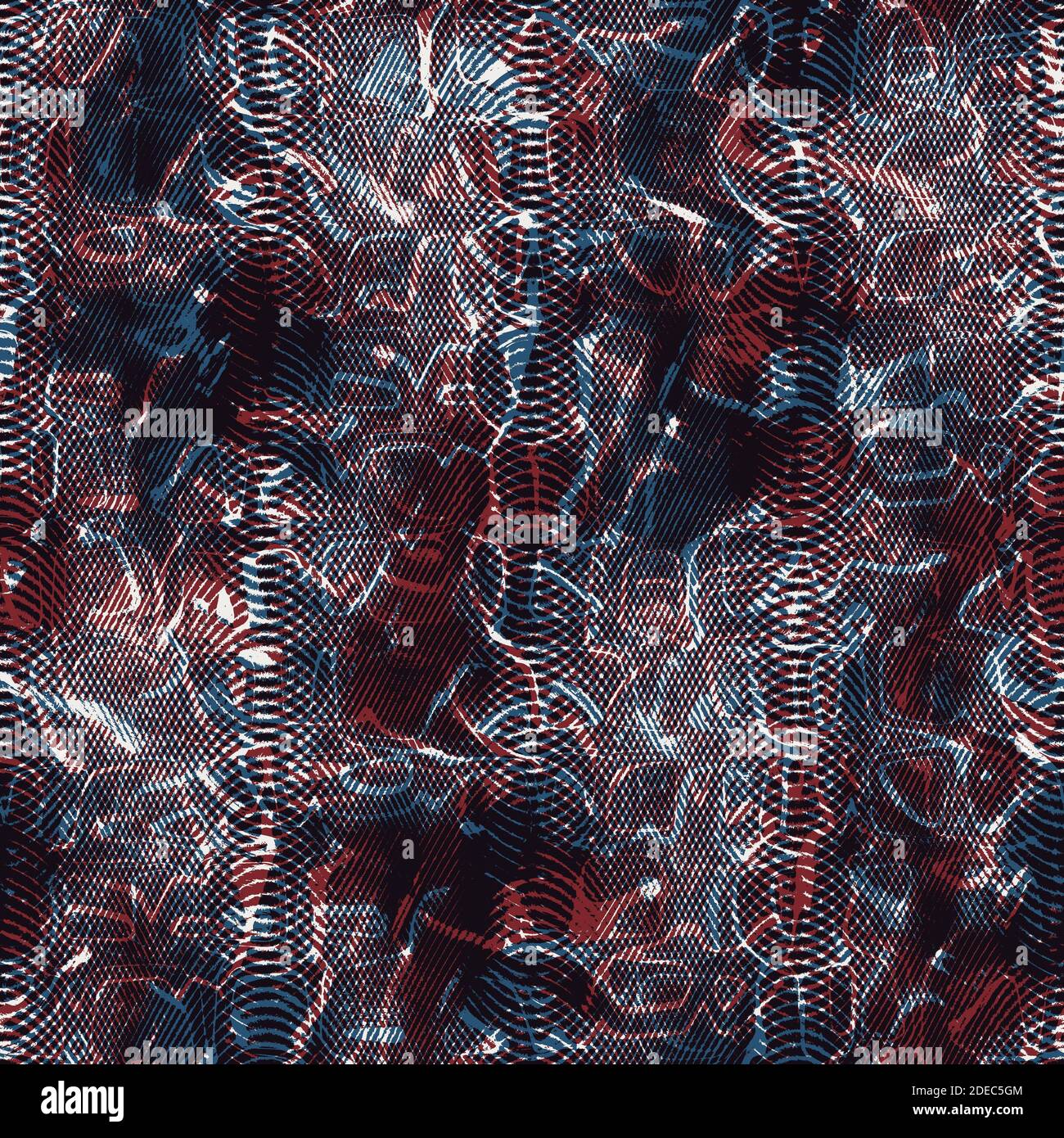 Seamless texture pattern in red blue black white Stock Photo - Alamy