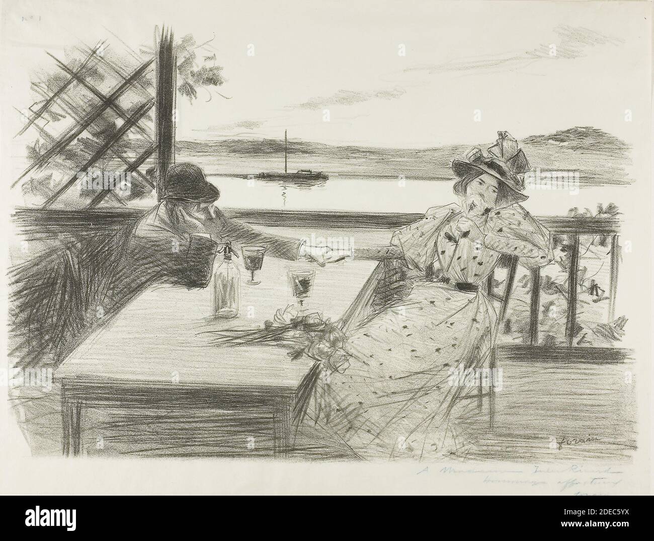 Medium: Lithograph on ivory wove paper Stock Photo - Alamy