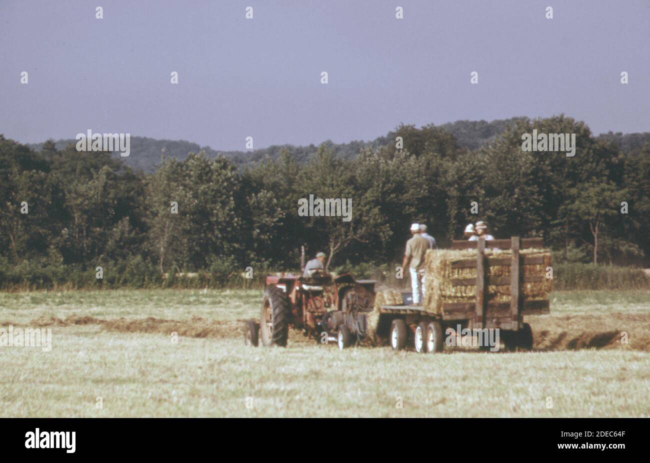 1970s hay baler hi-res stock photography and images - Alamy