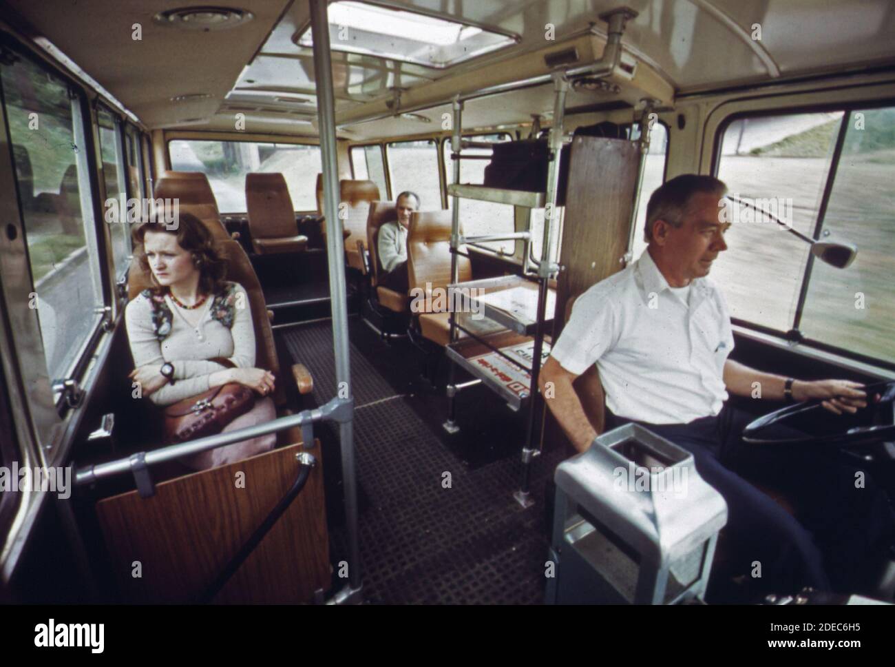 1970s bus driver hi-res stock photography and images - Alamy