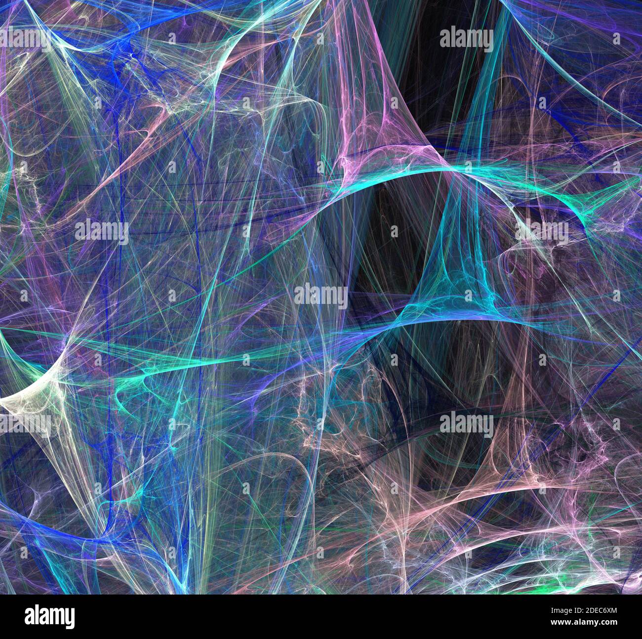 image of one Illustration of digital fractal Stock Photo - Alamy