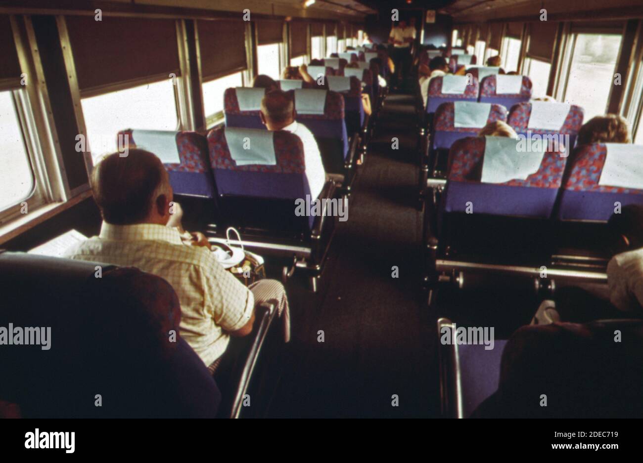 Amtrak Train Coach Interior