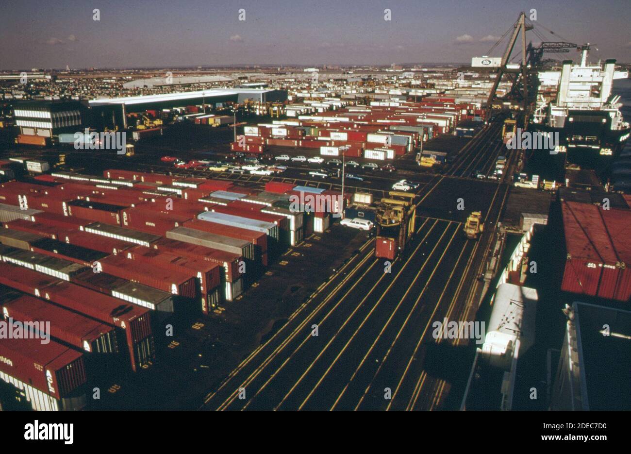 1970s shipping containers hi-res stock photography and images - Alamy