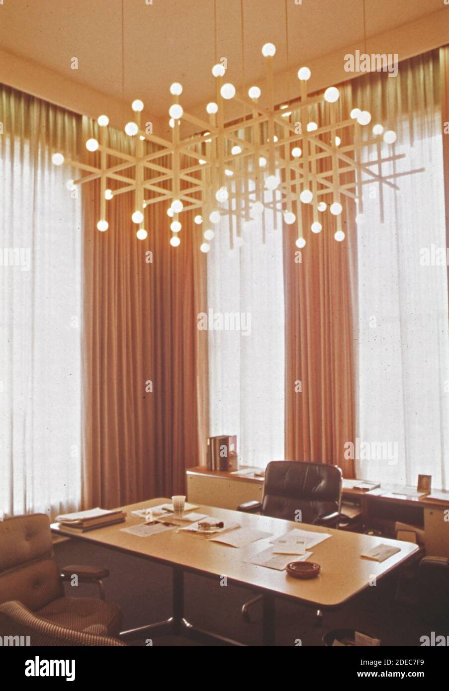 1970s office interior hi-res stock photography and images - Alamy