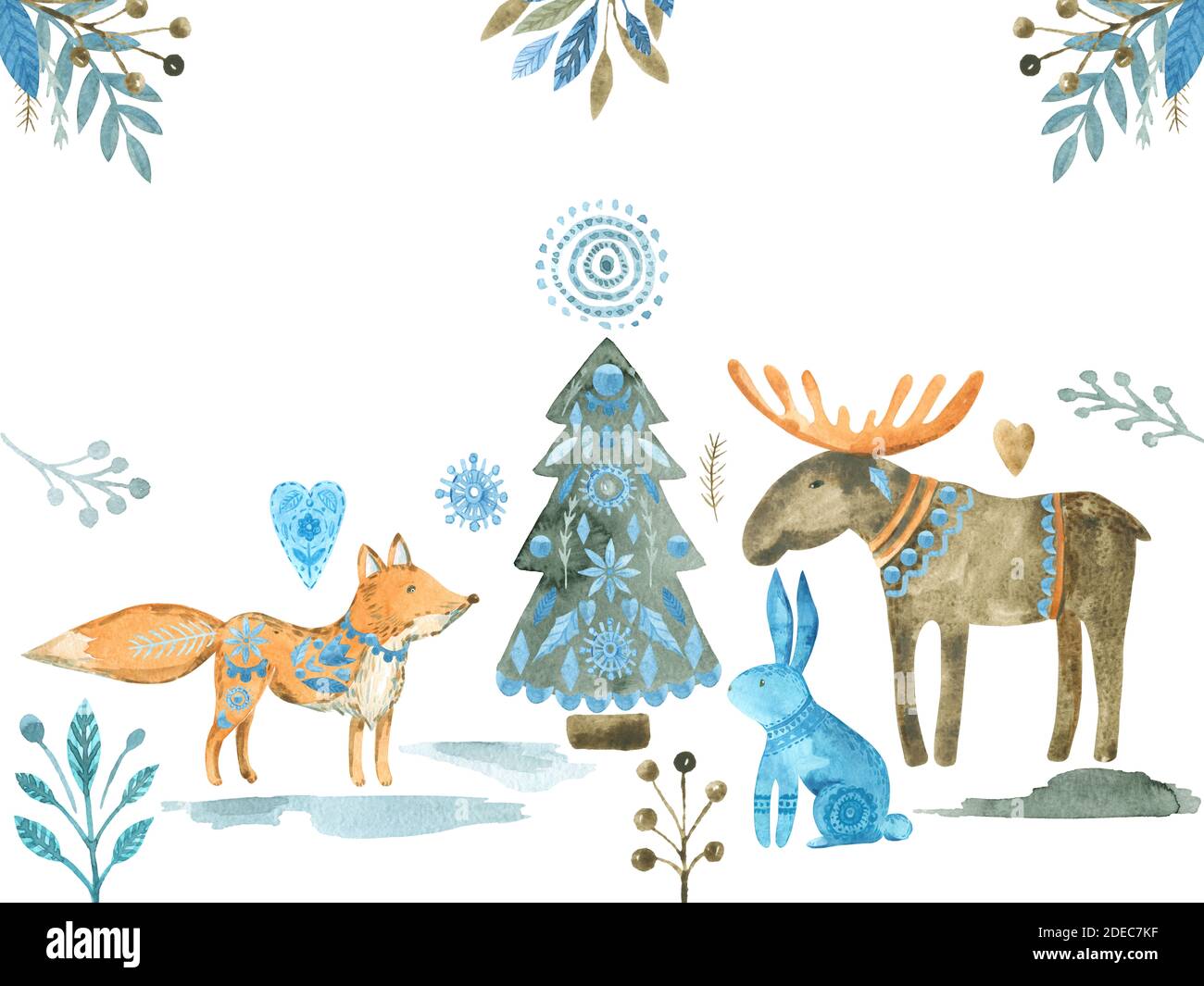 Christmas Animals Clipart