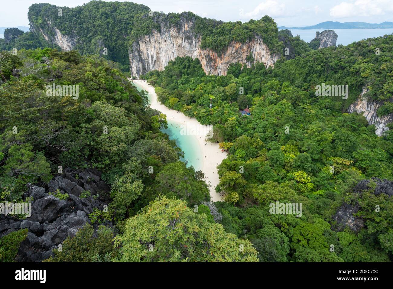 Koh Hong island New landmark to see Beautiful scenery view 360 degree ...