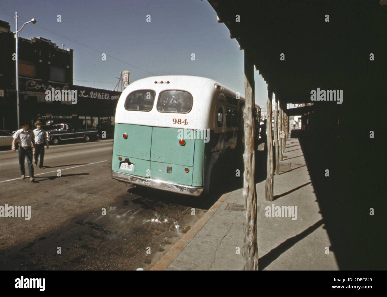 1970s Photo (1972) - Main Street in northside (Stockyards area) of Ft ...