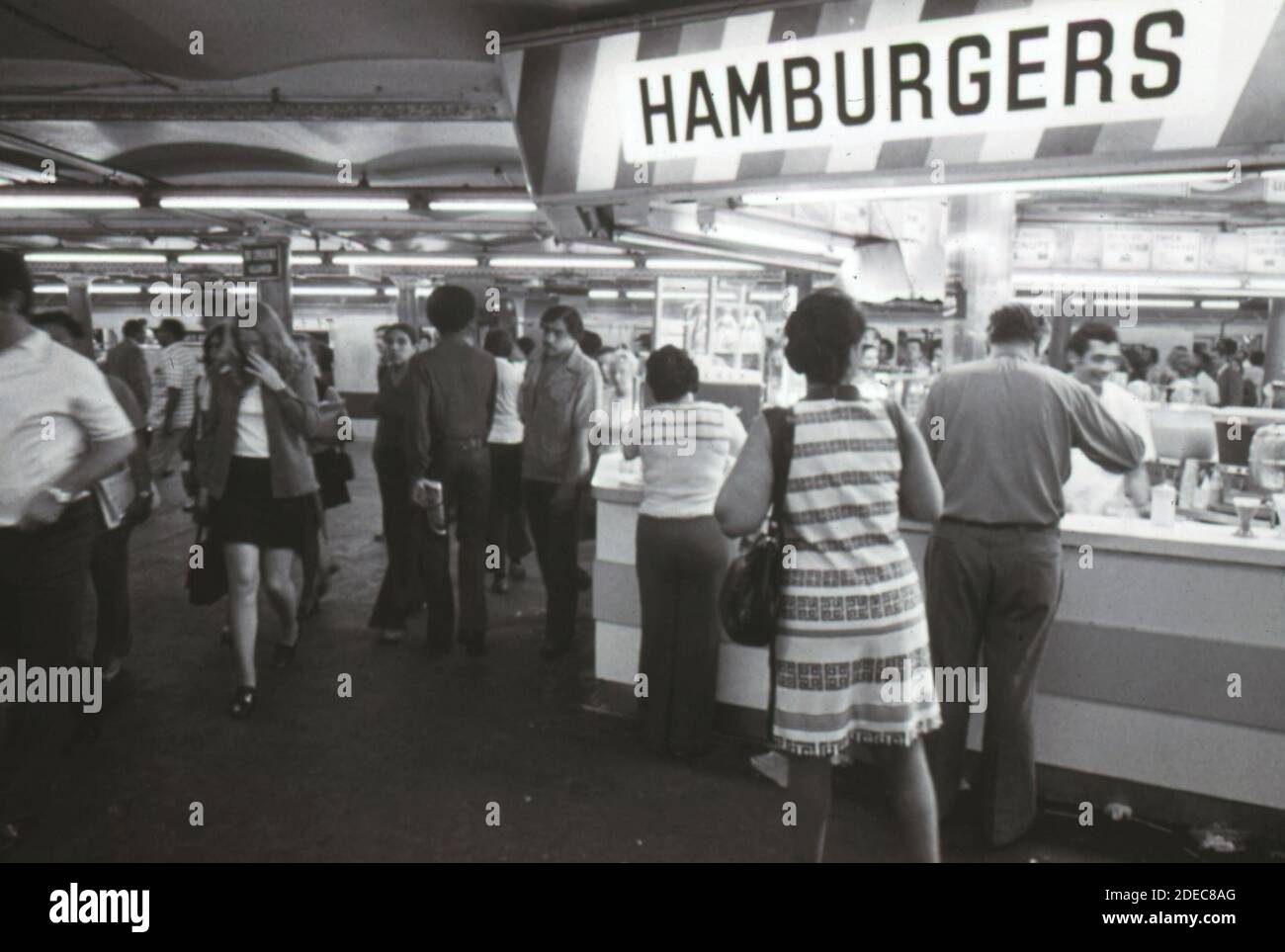 1970s hamburger stand hi-res stock photography and images - Alamy