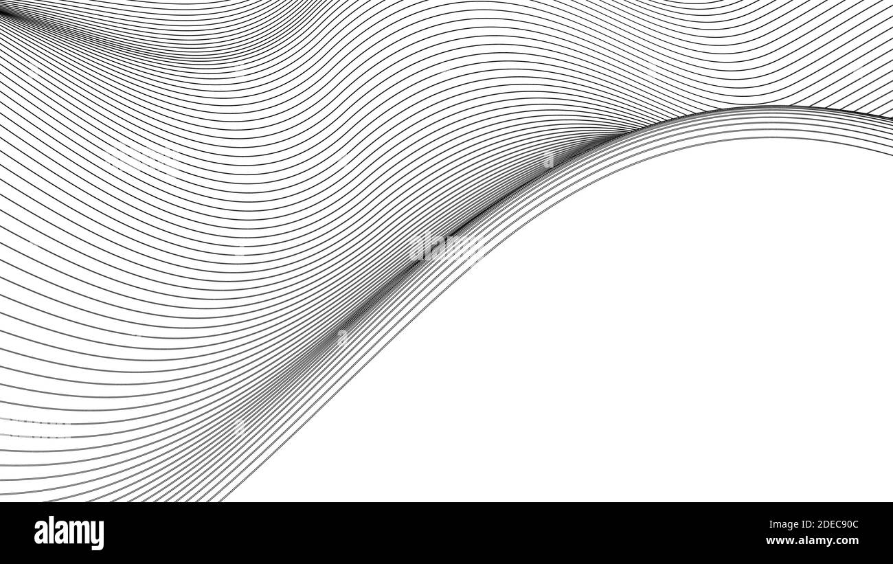 Modern background of waves. Vector Stock Vector Image & Art - Alamy