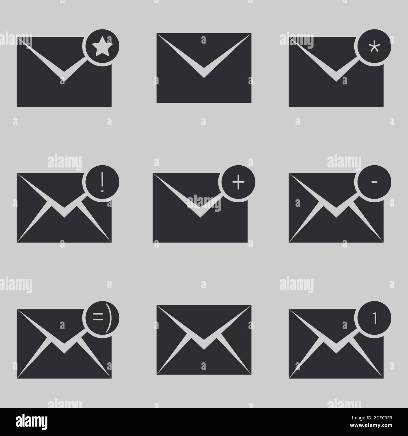 E mail address Stock Vector Images - Alamy