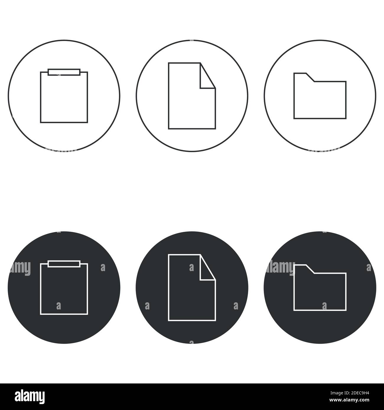 Document image Stock Vector Images - Alamy