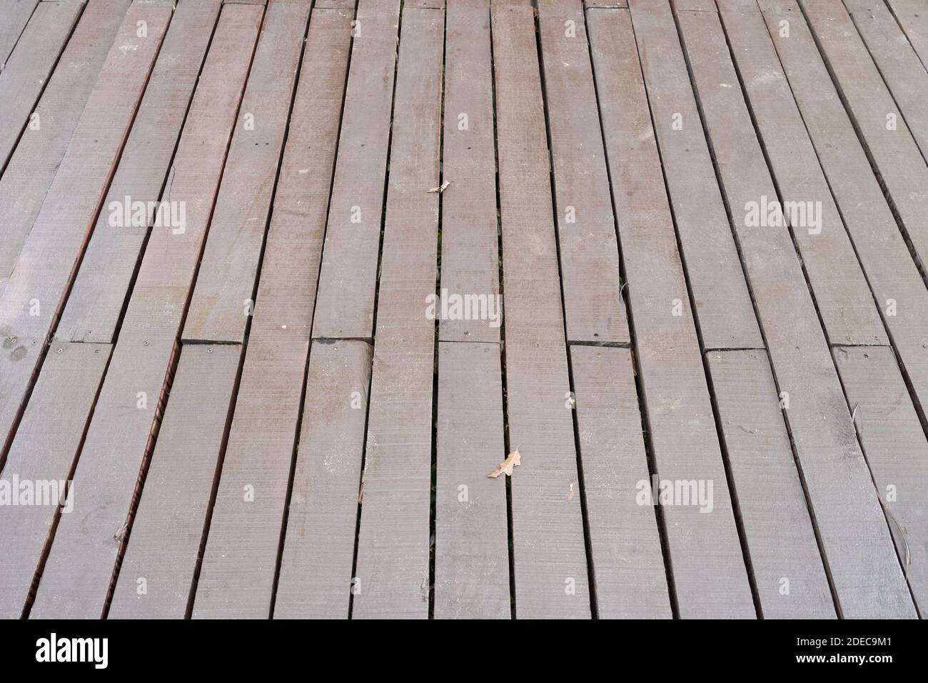 Wood floor terrace for background and design Stock Photo - Alamy