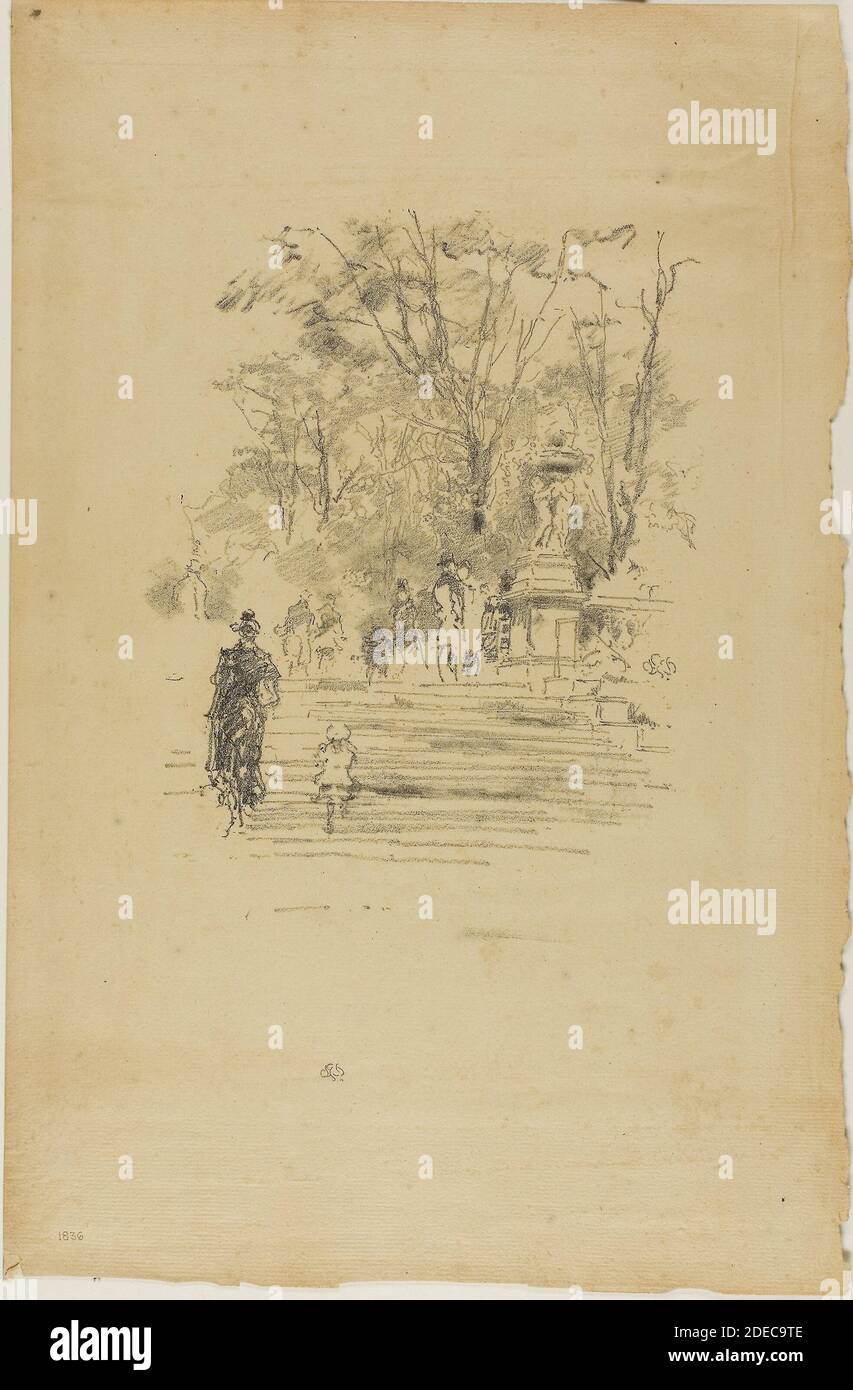Transfer lithograph in black on tan hi-res stock photography and images ...