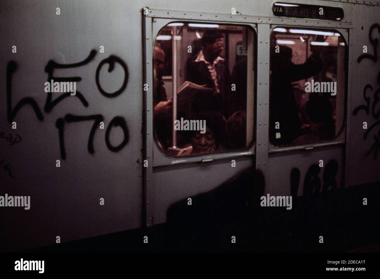 1970s subway hi-res stock photography and images - Alamy