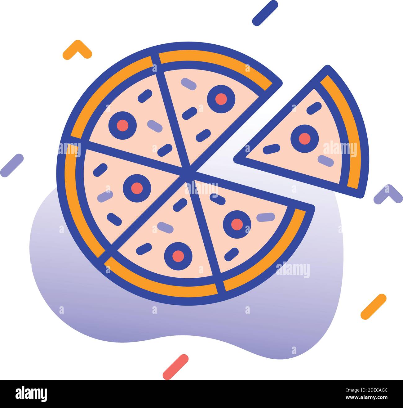 Pizza Party Illustration