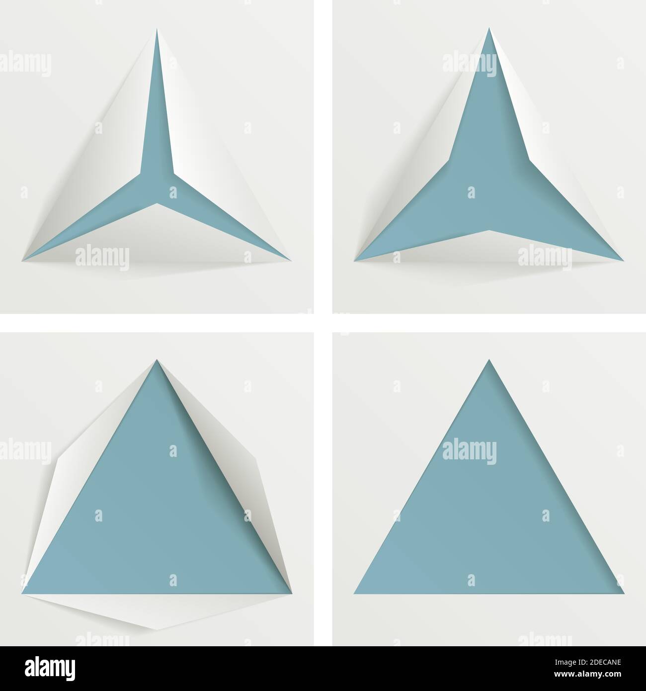 Vector illustration that simulates the cut out paper style. Colors can ...