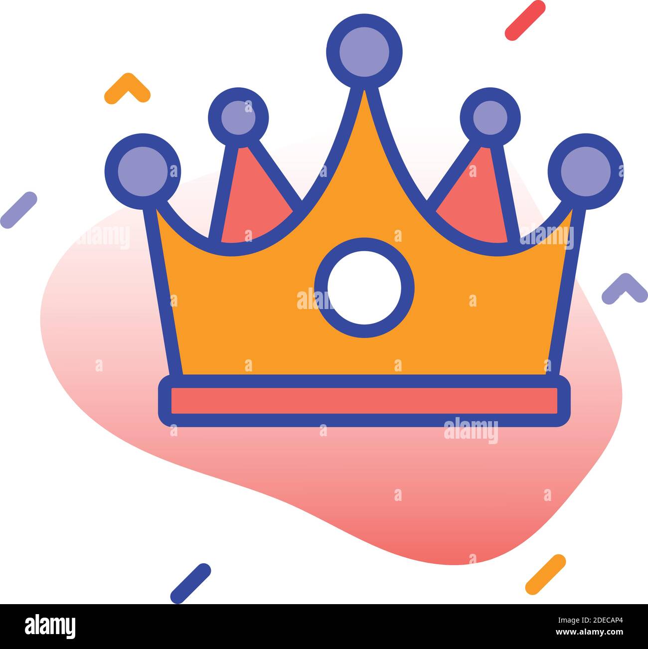 King, crown,game, jewel Color with Background vector icon which can ...