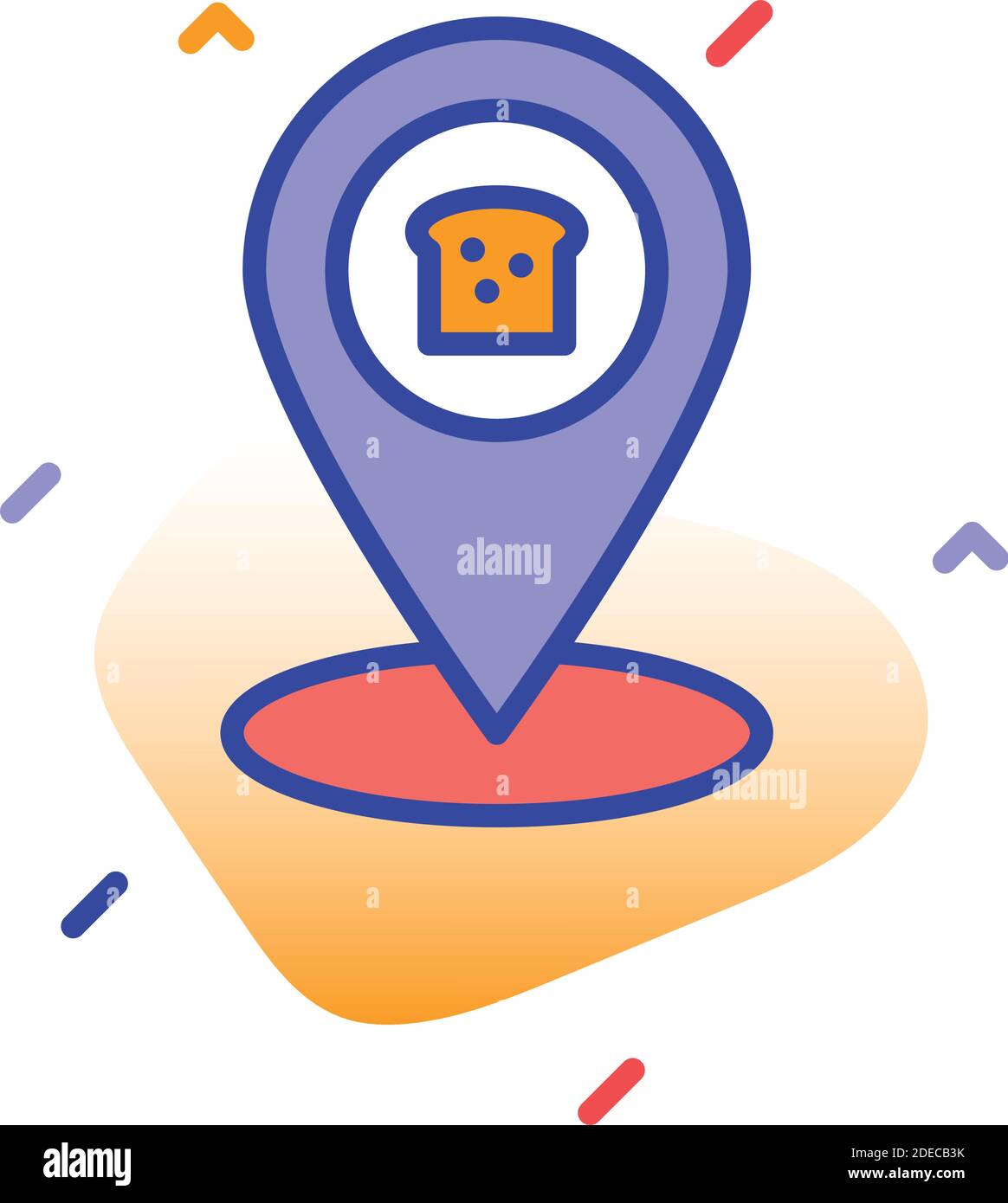 Location, bakery shop location, bakery address, navigation Color with ...