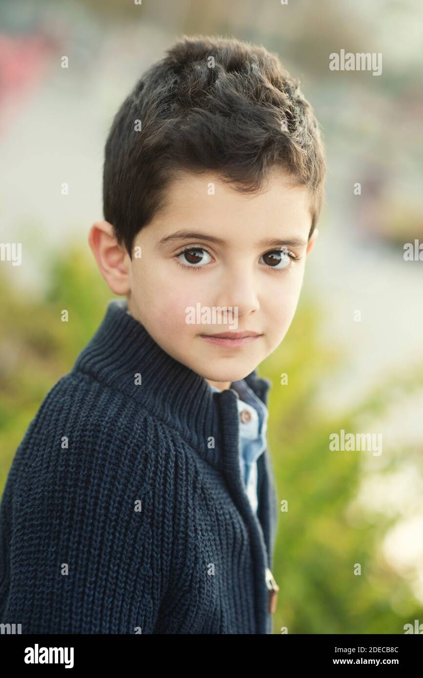 Handsome boy old camera hi-res stock photography and images - Alamy