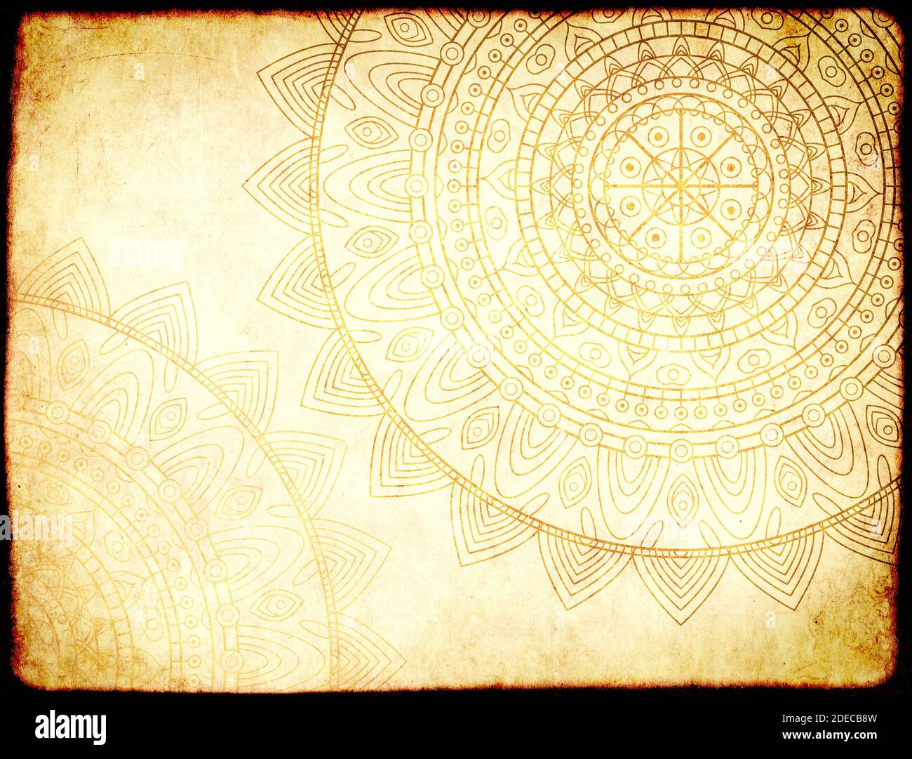 Horizontal or vertical retro grunge background with paper texture and ...