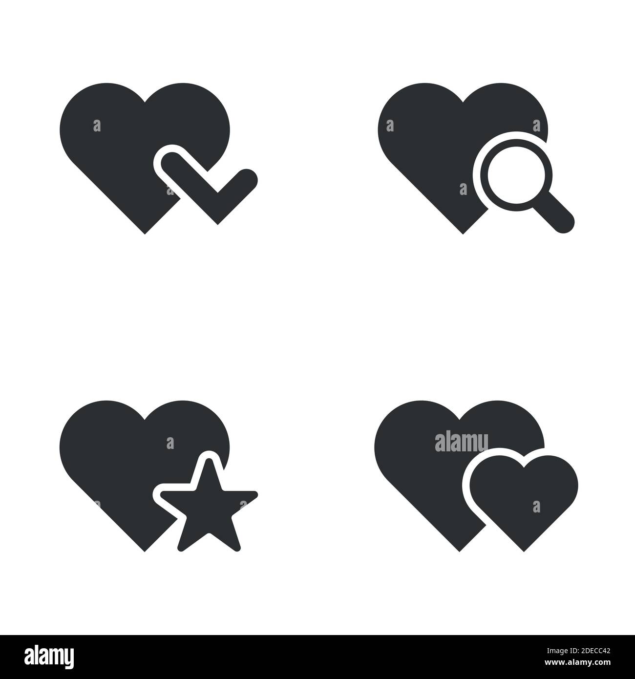 Heart cardio Stock Vector Images - Alamy