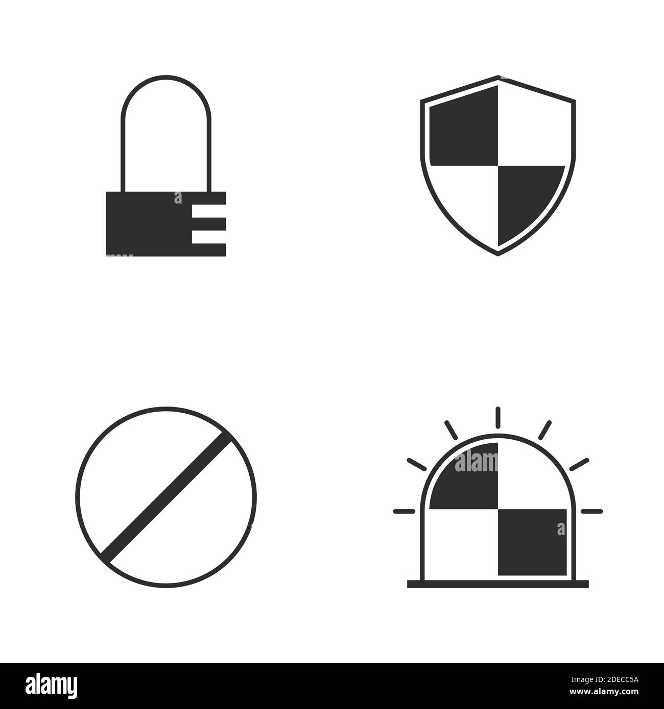 Prohibition protection Stock Vector Images - Alamy