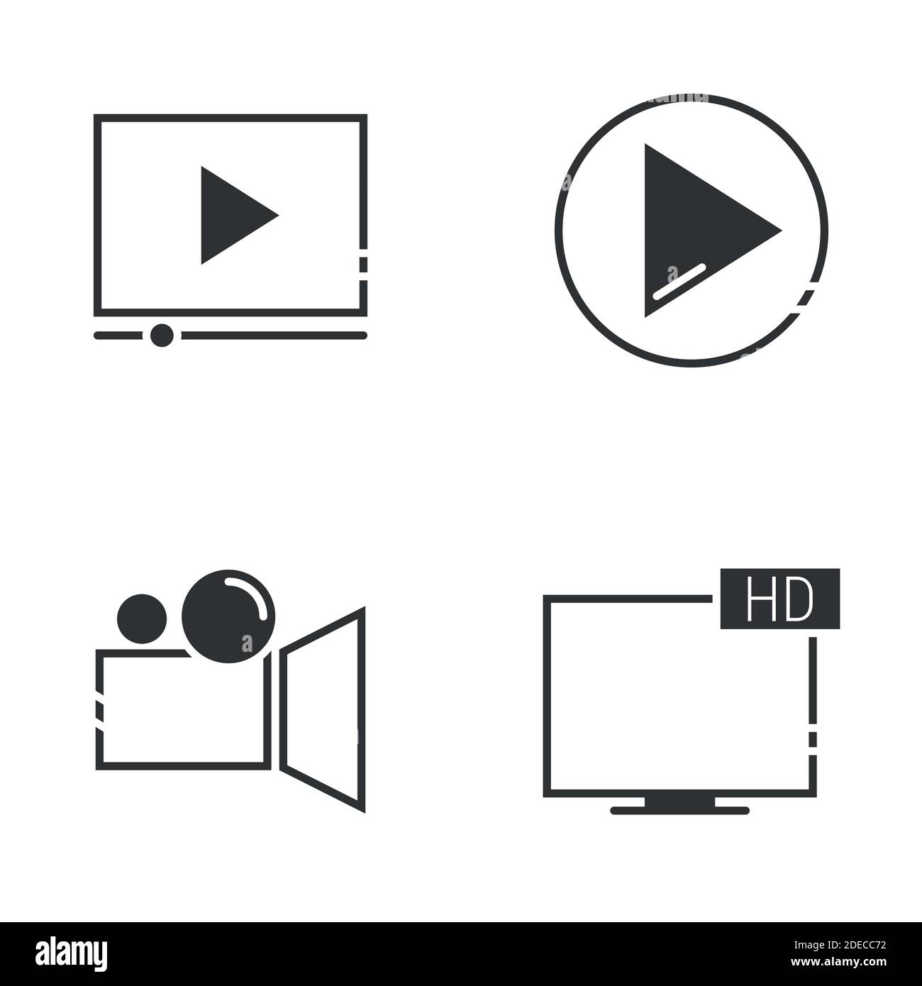 Movie theatre screen Stock Vector Images - Alamy