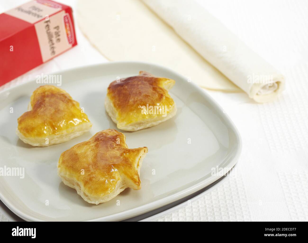 Cocktail Snack made with Puff or Flaky Pastry Stock Photo - Alamy