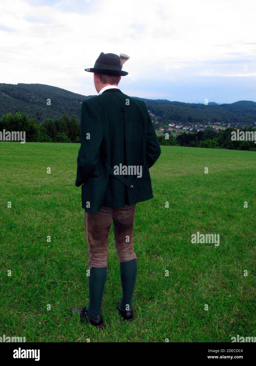 Man in traditional austrian dress hi-res stock photography and images ...