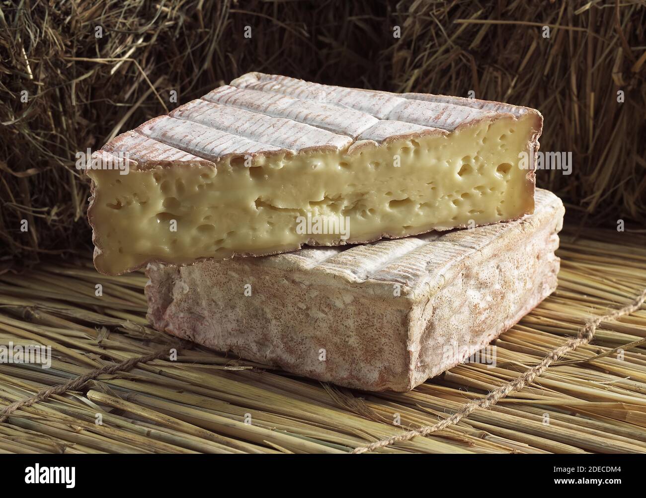 Pont l'Eveque, French Cheese produced in Normandy from Cow's Milk Stock ...