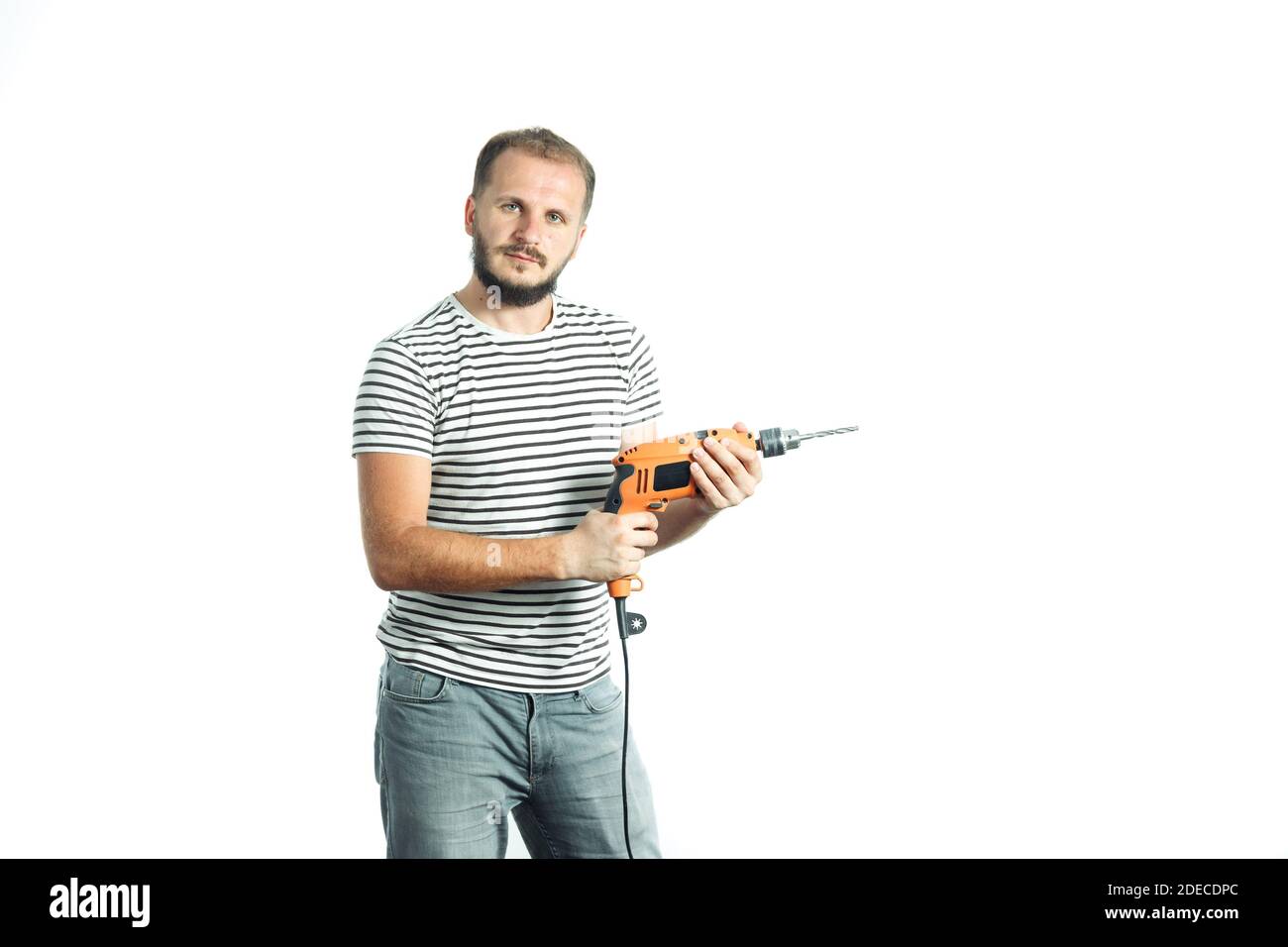 Power tool funny hi-res stock photography and images - Alamy
