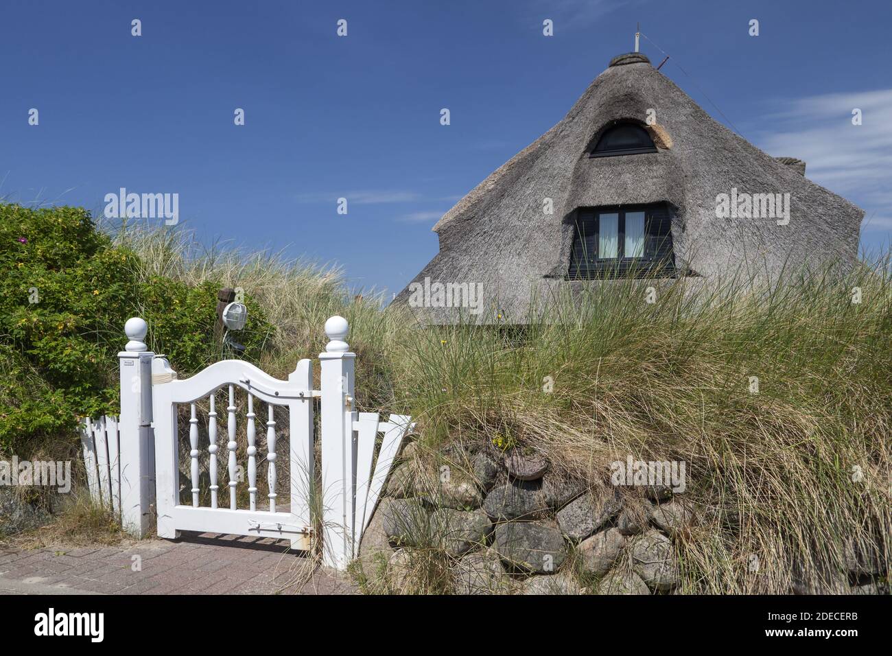 geography / travel, Germany, Schleswig-Holstein, isle Sylt, thatched ...