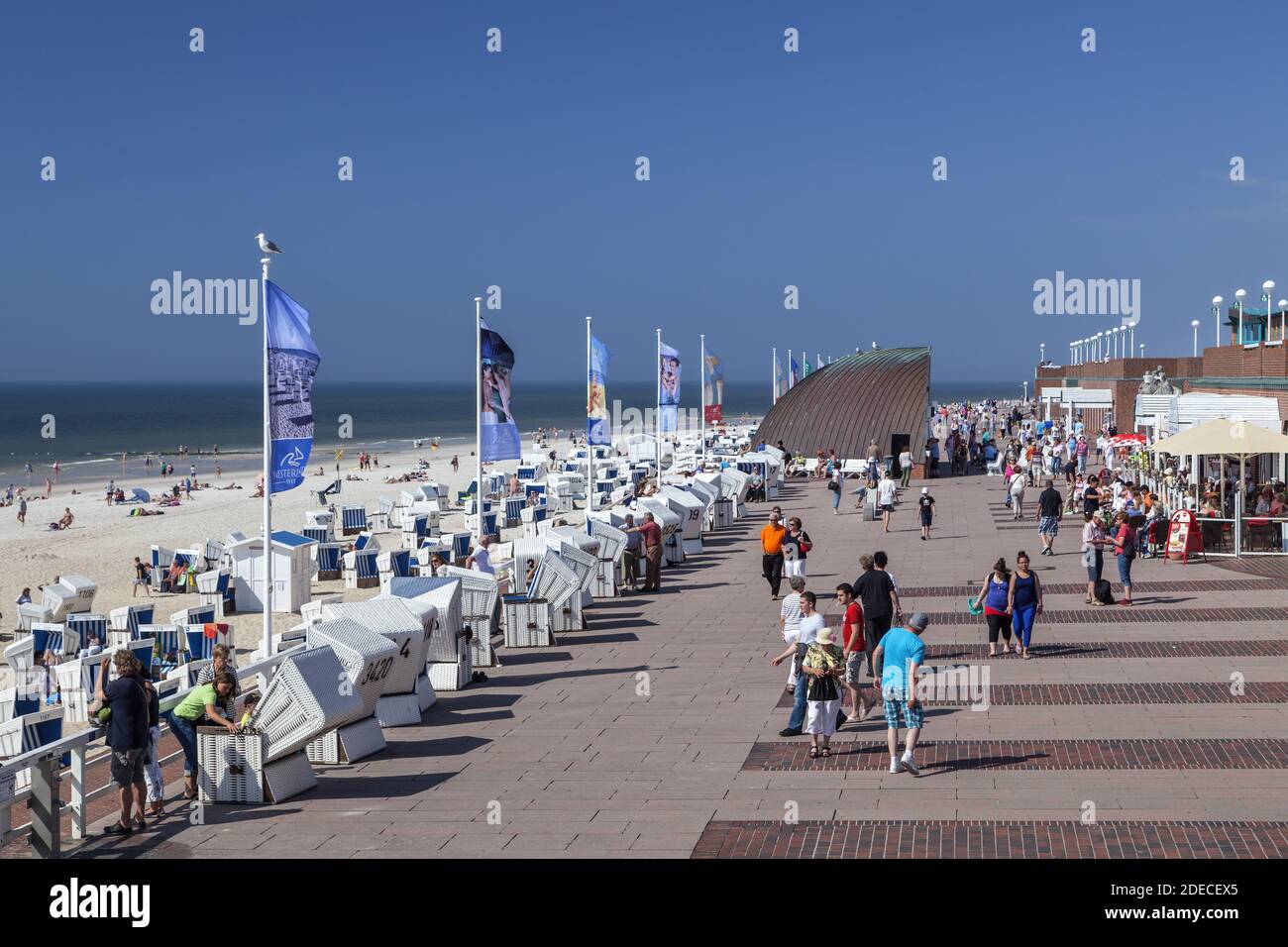 geography / travel, Germany, Schleswig-Holstein, isle Sylt, beach and ...
