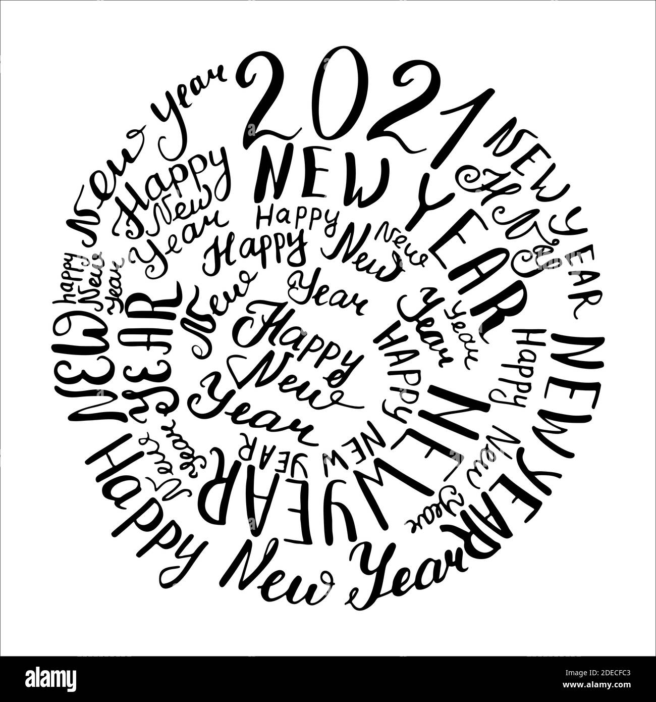 2021 stamp Stock Vector Images - Alamy