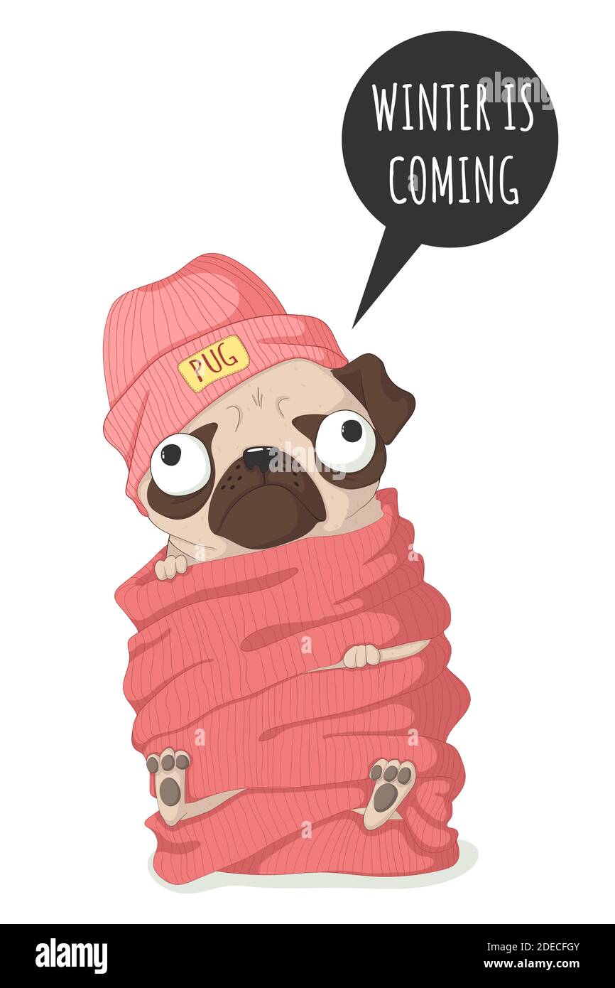 Cute children in knitted Stock Vector Images - Alamy