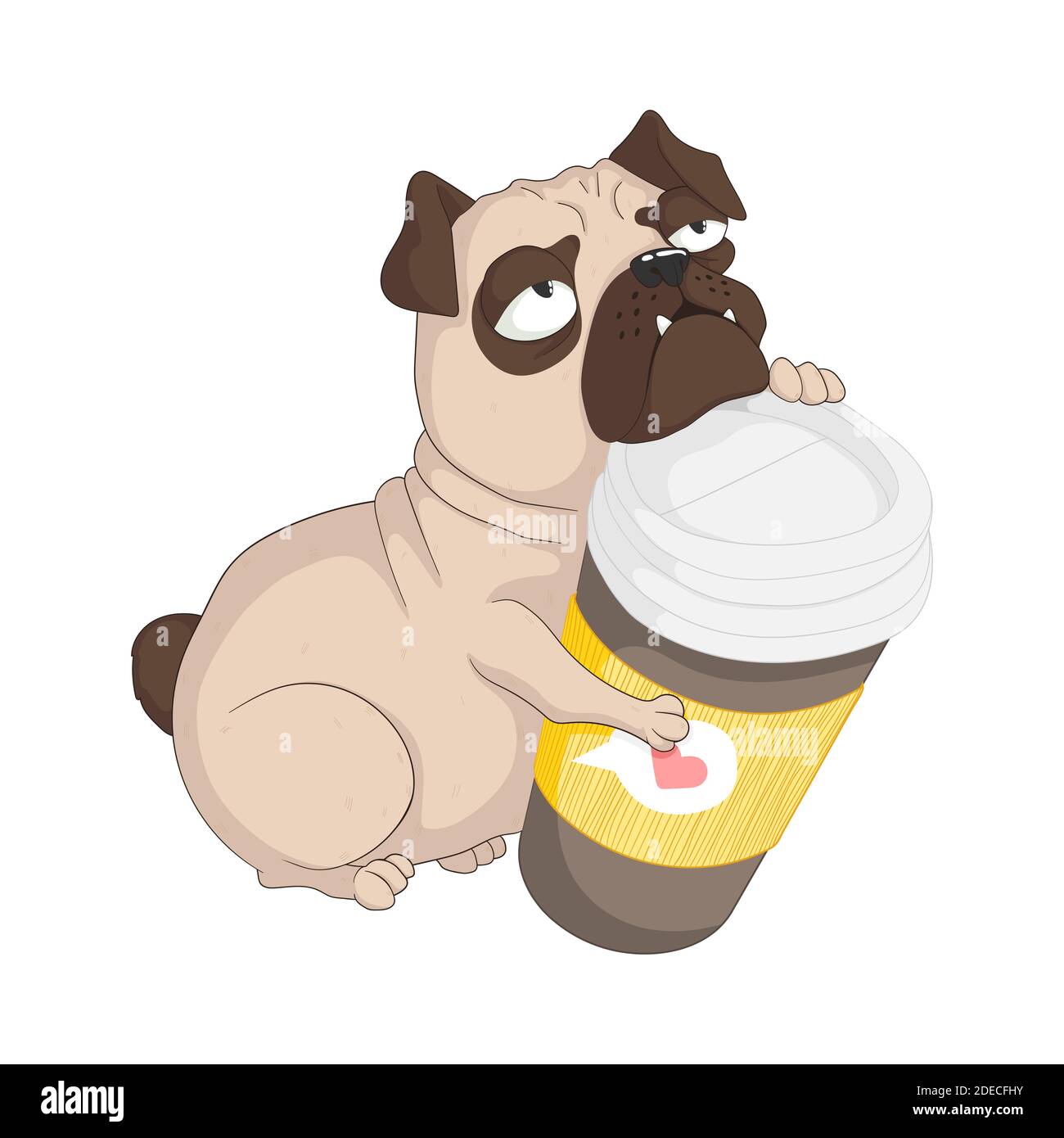 Mug art Stock Vector Images - Alamy