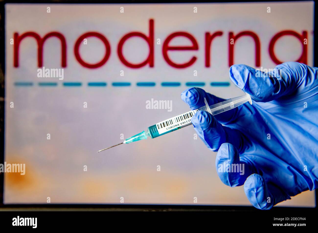 Moderna logo hi-res stock photography and images - Alamy