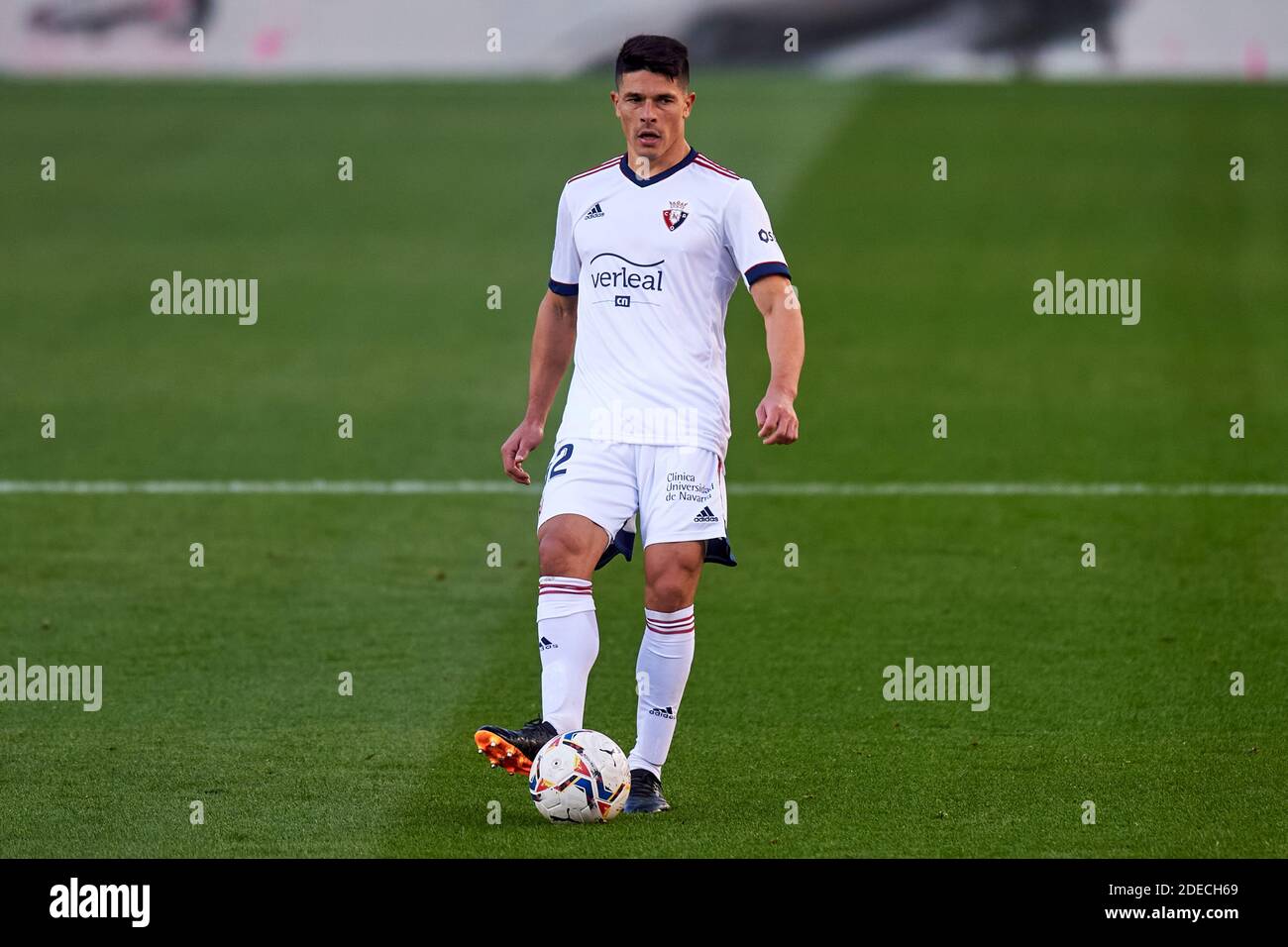 Facundo Roncaglia of CA Osauna during the La Liga match between FC ...